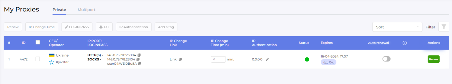 Keyproxy: сервис покупки и аренды прокси