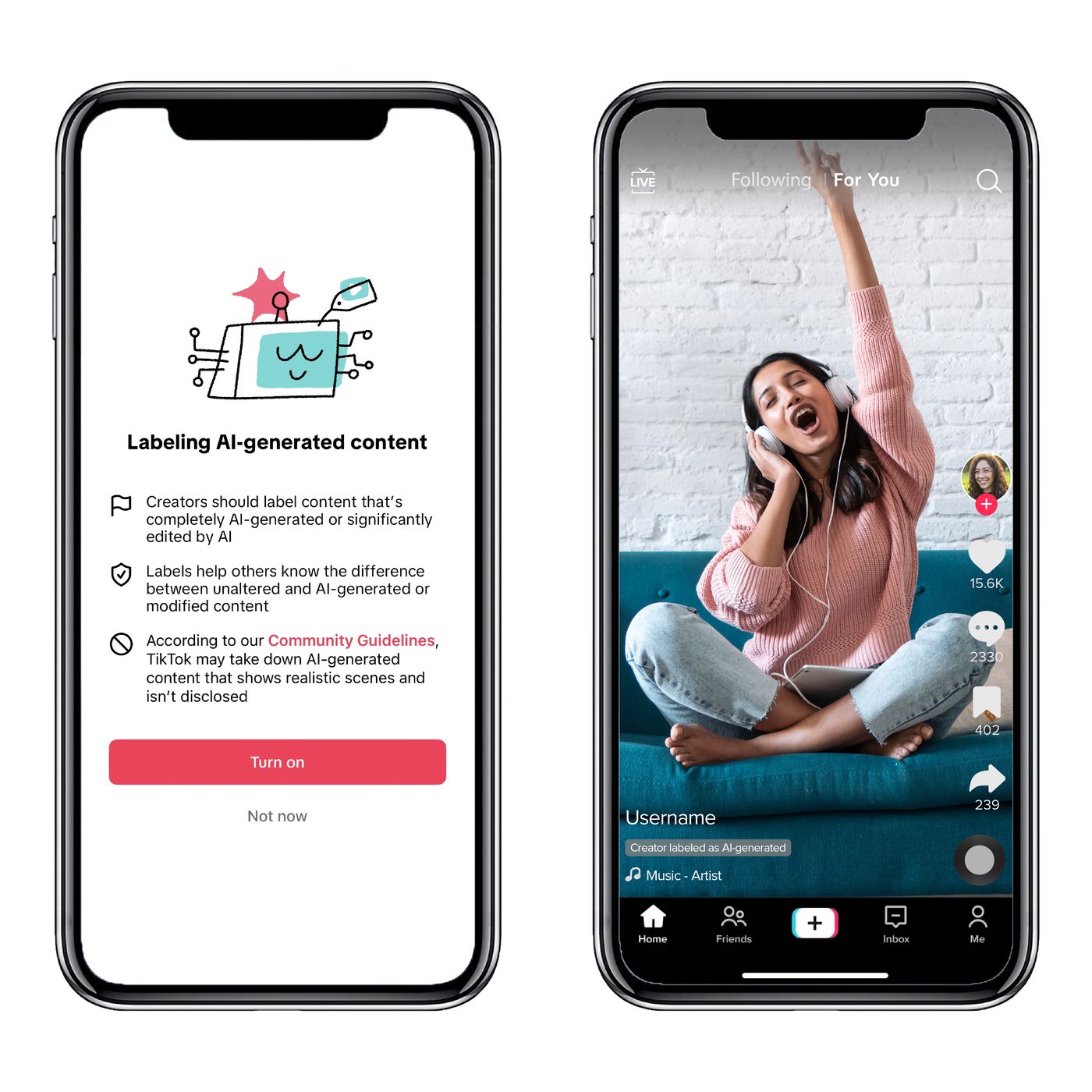 TikTok внедряет маркировку AI-контента